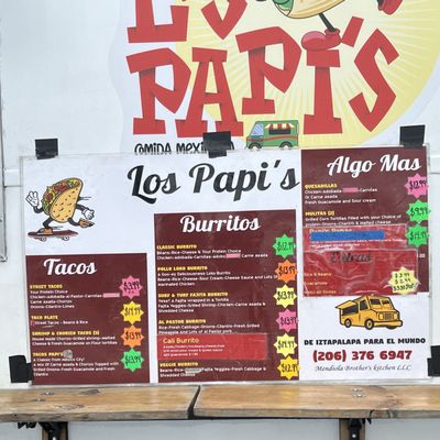 LOS PAPI’S COMIDA MEXICANA - Updated January 2026 - Seattle, Washington ...