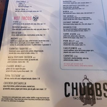 CHUBBS TACO & TEQUILA BAR - Updated October 2025 - 96 Photos & 39 ...