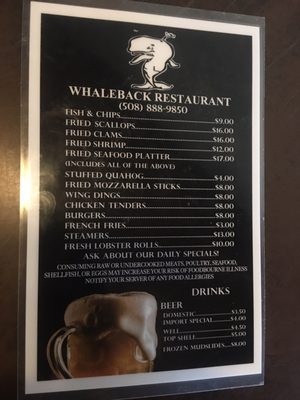 WHALEBACK RESTAURANT - 33 Photos & 52 Reviews - Bars - 1052 Sandwich Rd ...