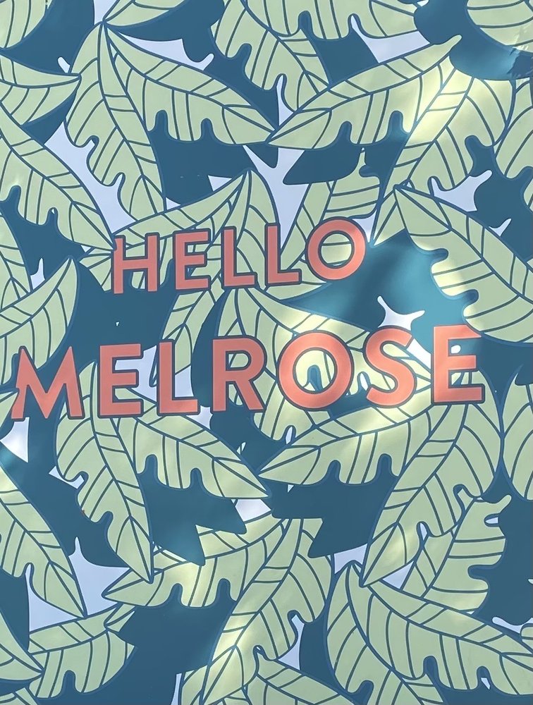 HELLO MELROSE MURAL - Updated March 2026 - Melrose Ave & N Orlando Ave ...