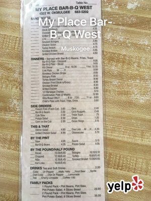 MY PLACE BAR-B-QUE WEST - 38 Reviews - 4322 W Okmulgee Ave, Muskogee ...