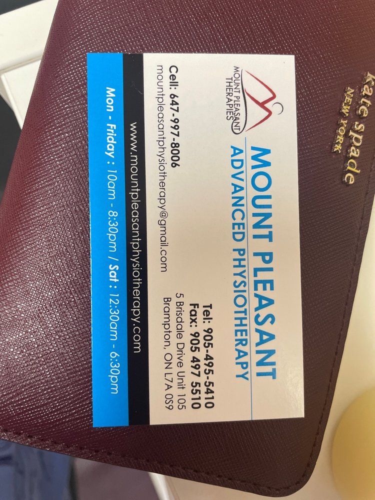 MOUNT PLEASANT ADVANCED PHYSIOTHERAPY - Updated May 2026 - 5 Brisdale ...