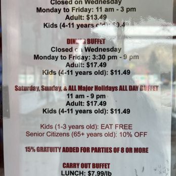 ZHANG’S ASIAN BUFFET - Updated August 2025 - 15 Photos & 14 Reviews ...