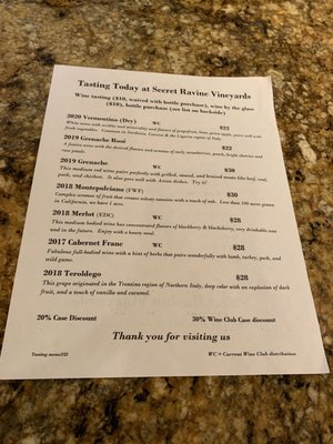 SECRET RAVINE WINERY - Updated September 2025 - 63 Photos & 62 Reviews ...