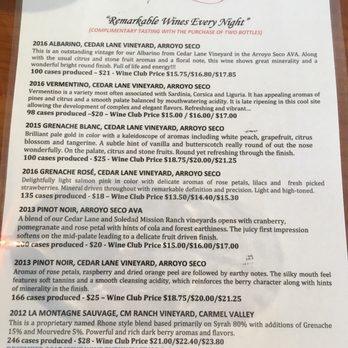 CHESEBRO WINES - Updated August 2024 - 31 Photos & 39 Reviews - 19 E ...