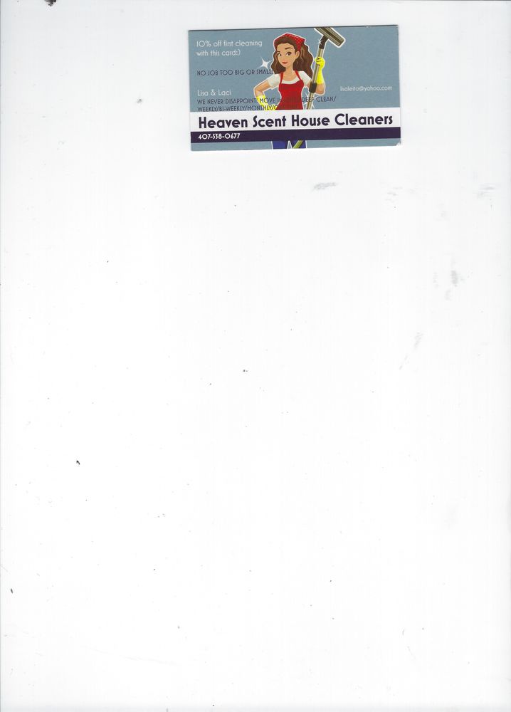HEAVEN SCENT HOUSE CLEANERS - Updated May 2024 - Orlando, Florida ...
