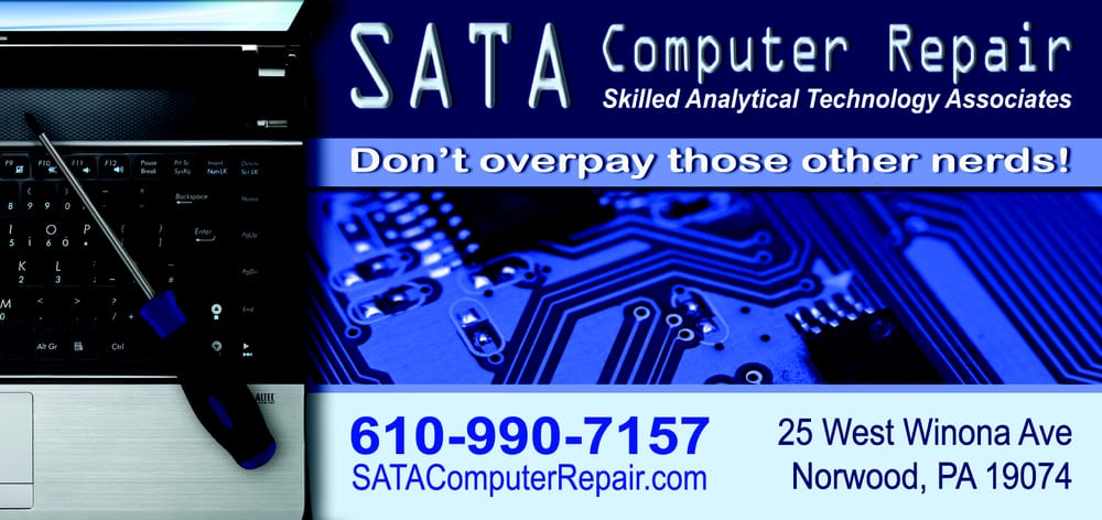 SATA COMPUTER REPAIR - Updated October 2025 - 25 W Winona Ave, Norwood ...