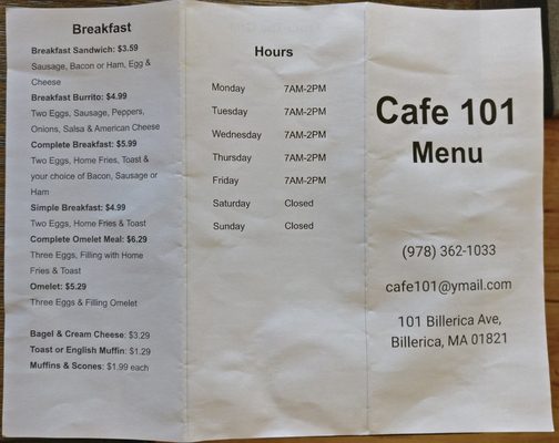 CAFE 101 - Updated October 2025 - 12 Photos - 101 Billerica Ave, North ...