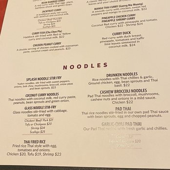 SPLASH THAI CUISINE - Updated January 2026 - 42 Photos & 41 Reviews ...