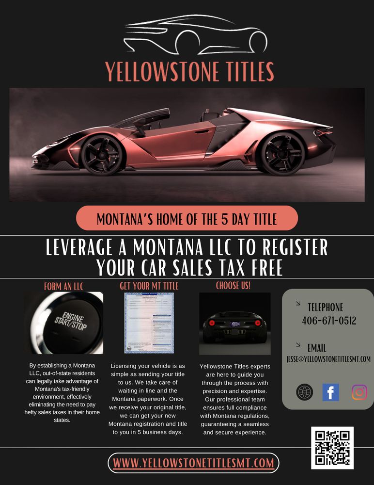 YELLOWSTONE TITLES - Updated May 2024 - 506 Calypso St, Billings ...