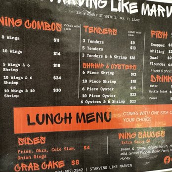 STARVIN LIKE MARVIN - Updated January 2026 - 55 Photos & 56 Reviews ...