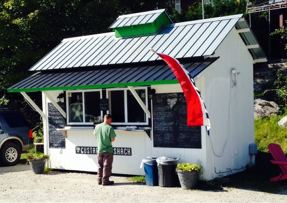 THE CUSTARD SHACK - Intersection of Rte 11 & Rte 30, Manchester Center ...