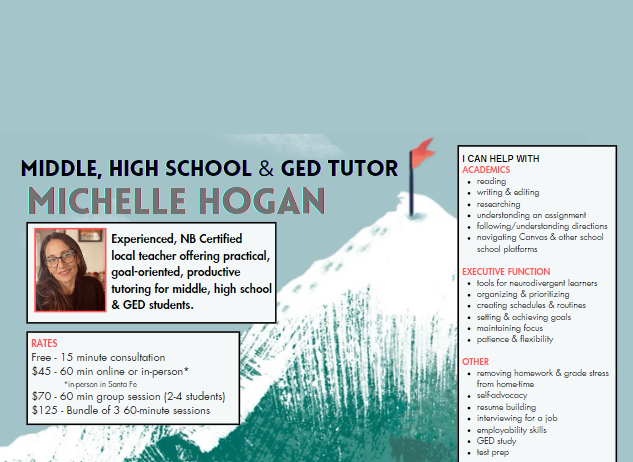 MICHELLE HOGAN TUTORING - Updated November 2025 - Request Information ...