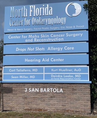 NORTH FLORIDA CENTER FOR OTOLARYNGOLOGY - Updated December 2025 - 3 San Bartola Dr, St ...