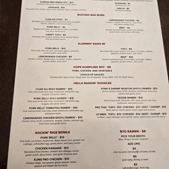 DOPE ASIAN STREET FARE - Updated November 2025 - 172 Photos & 79 ...