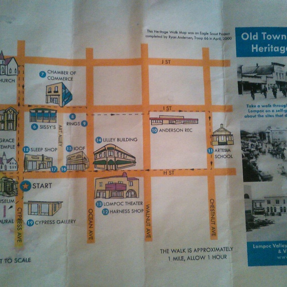 Lompoc Flower Fields Map | Best Flower Site