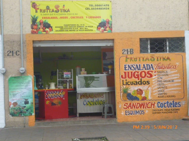 FRUTTA STIKA - Cuauhtemoc 21-B, México, D.F., Mexico - Juice Bars ...