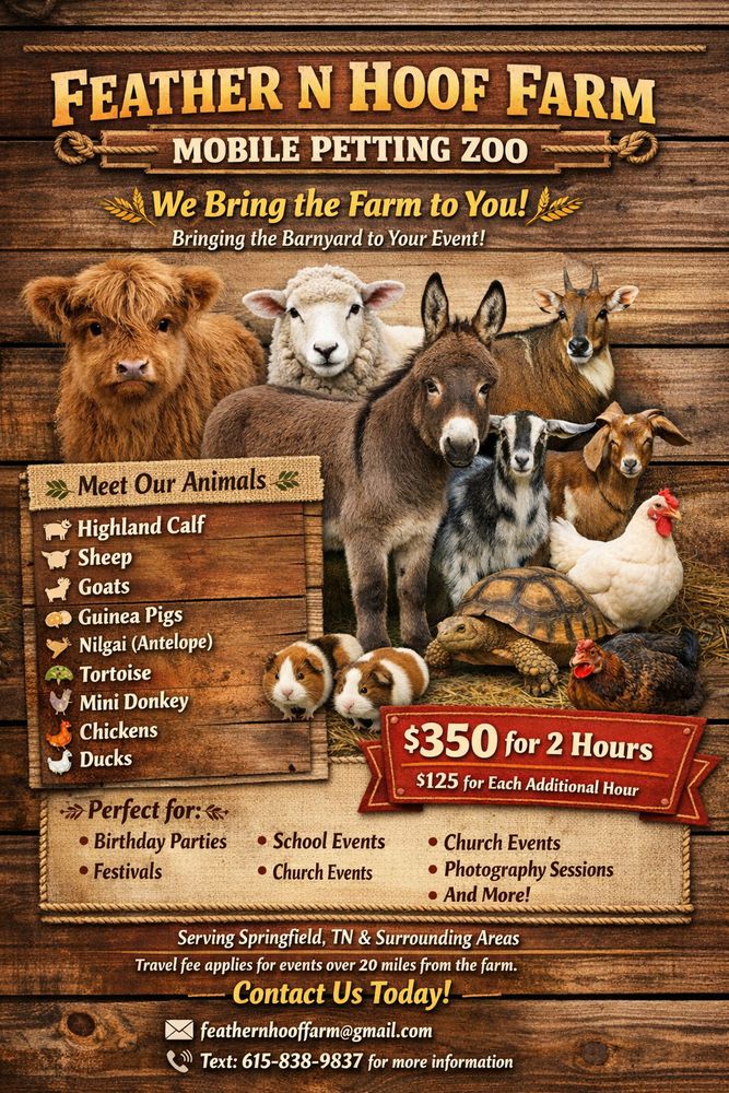 FEATHER N HOOF FARM - Updated June 2026 - 6646 Fisher Rd, Springfield ...
