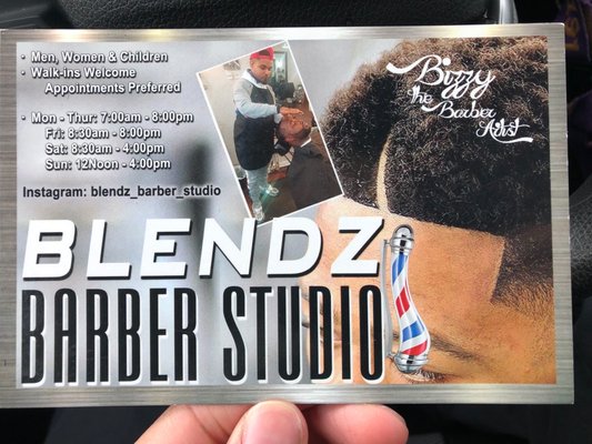 BLENDZ BARBER STUDIO - 925 Fairlawn Ave, Laurel, Maryland - Barbers ...