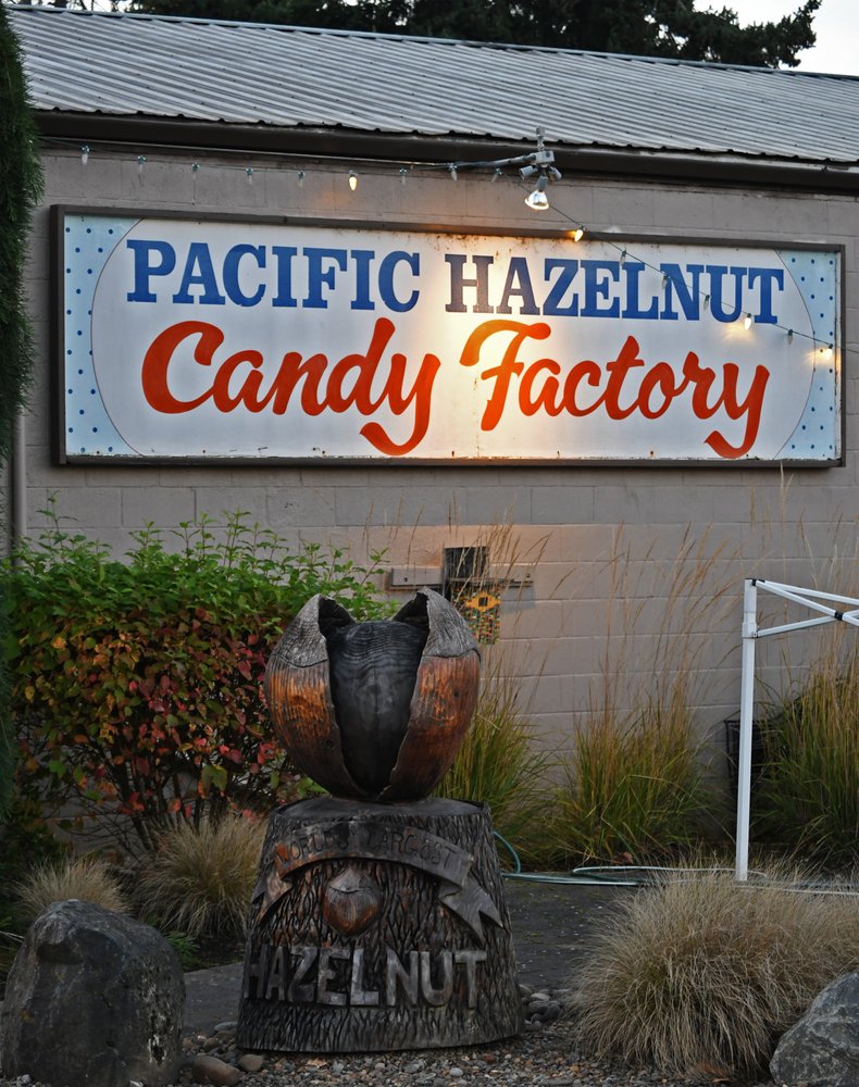 Pacific Hazelnut Candy Factory, Aurora | Roadtrippers