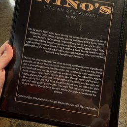 NINO’S ITALIAN RESTAURANT - Updated June 2025 - 127 Photos & 196 ...
