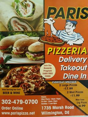 PARIS PIZZA - Updated December 2025 - 23 Photos & 50 Reviews - 1735 ...