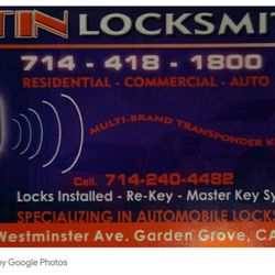TIN LOCKSMITHS - 41 Photos & 174 Reviews - 10782 Garden Grove Blvd ...
