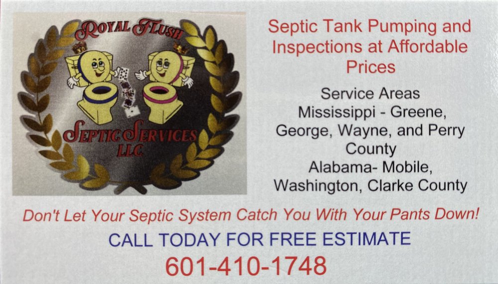ROYAL FLUSH SEPTIC - Request a Quote - 74 Magnolia Park Dr, State Line ...