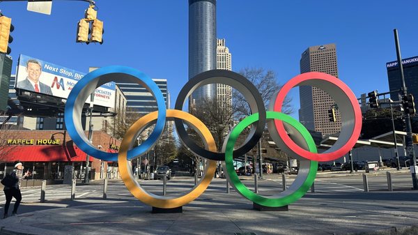 OLYMPIC RINGS - 265 Park Ave W NW, Atlanta, Georgia - Public Art - Yelp