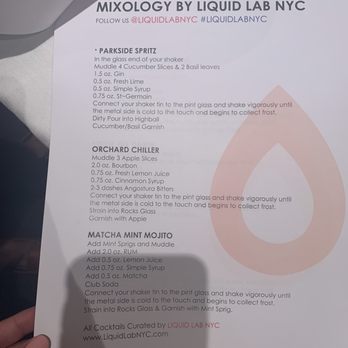 LIQUID LAB NYC - Updated February 2025 - 33 Photos & 26 Reviews - 79 ...