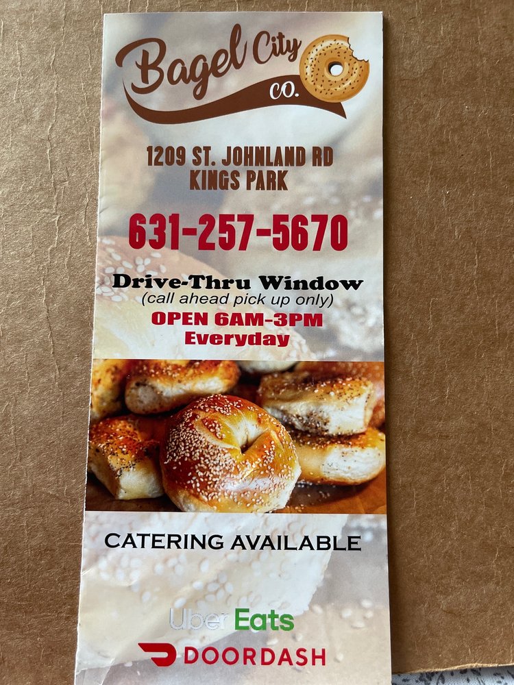 BAGEL CITY - Updated April 2025 - 11 Reviews - 1209 St Johnland Rd ...