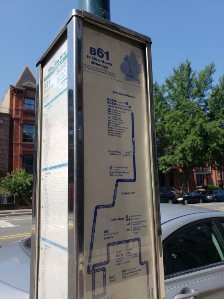 MTA- B61 - Updated July 2025 - 7 9th St, Brooklyn, New York - Public ...