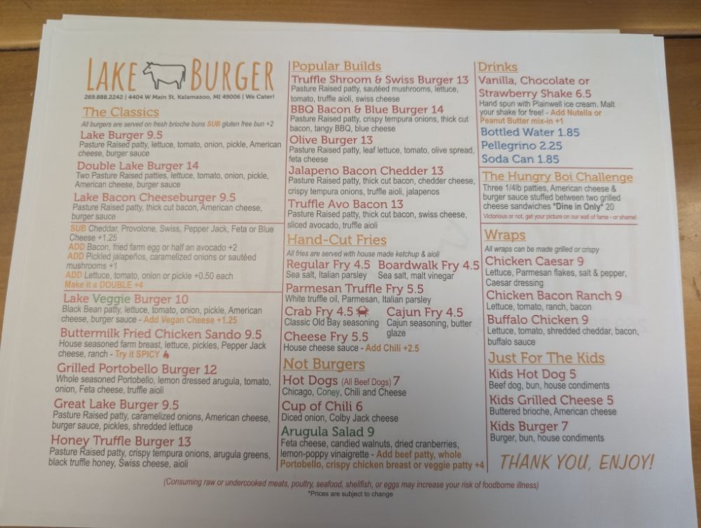 LAKE BURGER - Updated April 2025 - 59 Photos & 108 Reviews - 4404 W ...