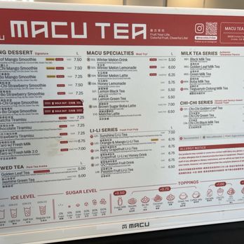 MACU TEA - Updated July 2025 - 303 Photos & 194 Reviews - 6608 Irvine ...