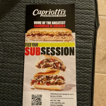 CAPRIOTTI’S SANDWICH SHOP - Updated December 2025 - 178 Photos & 141 ...