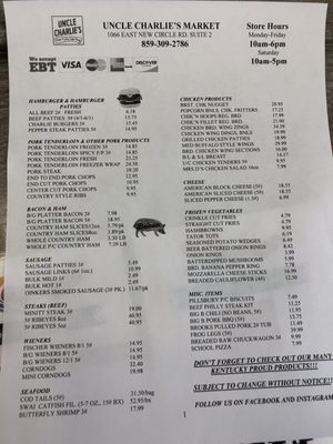 UNCLE CHARLIES - Updated December 2025 - 1066 E New Circle Rd ...