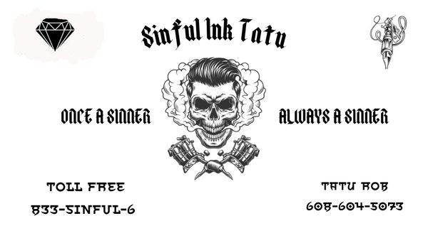 SINFUL INK TATU - Updated September 2025 - Request an Appointment - 618 WI-136, Baraboo ...