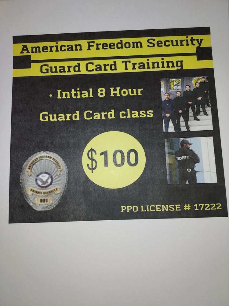 AMERICAN FREEDOM SECURITY - Updated March 2025 - Request a Quote - 1601 ...