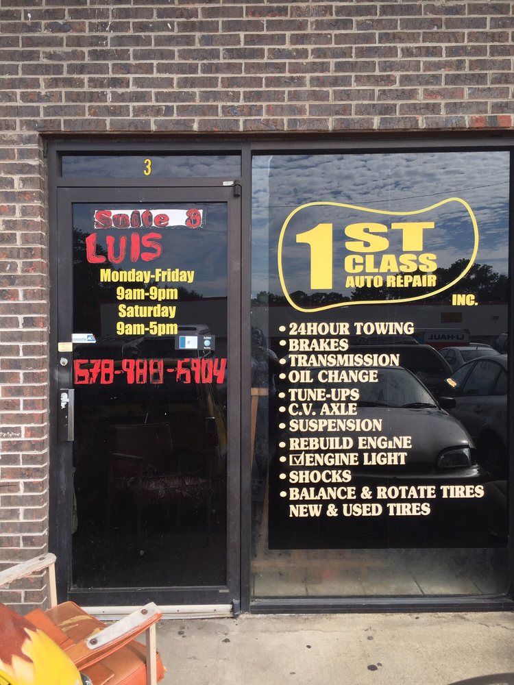 1ST CLASS AUTO REPAIRS - Updated September 2025 - 3314 S Cobb Dr ...