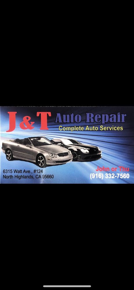 J & T AUTO REPAIR - Updated October 2025 - 73 Reviews - 6315 Watt Ave, North Highlands ...
