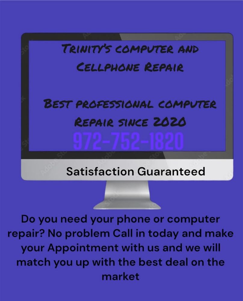 TRINITY’S COMPUTER AND CELLPHONE REPAIR - Updated August 2025 - 630 ...