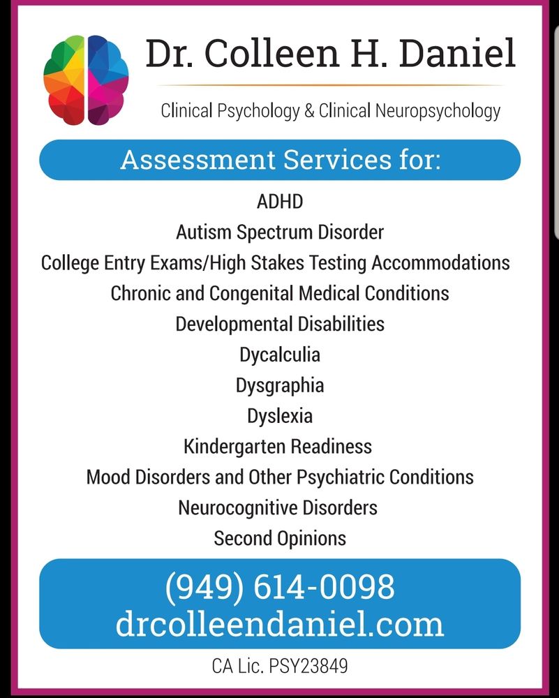 DR. COLLEEN DANIEL - Updated July 2024 - 11 Mareblu, Aliso Viejo ...