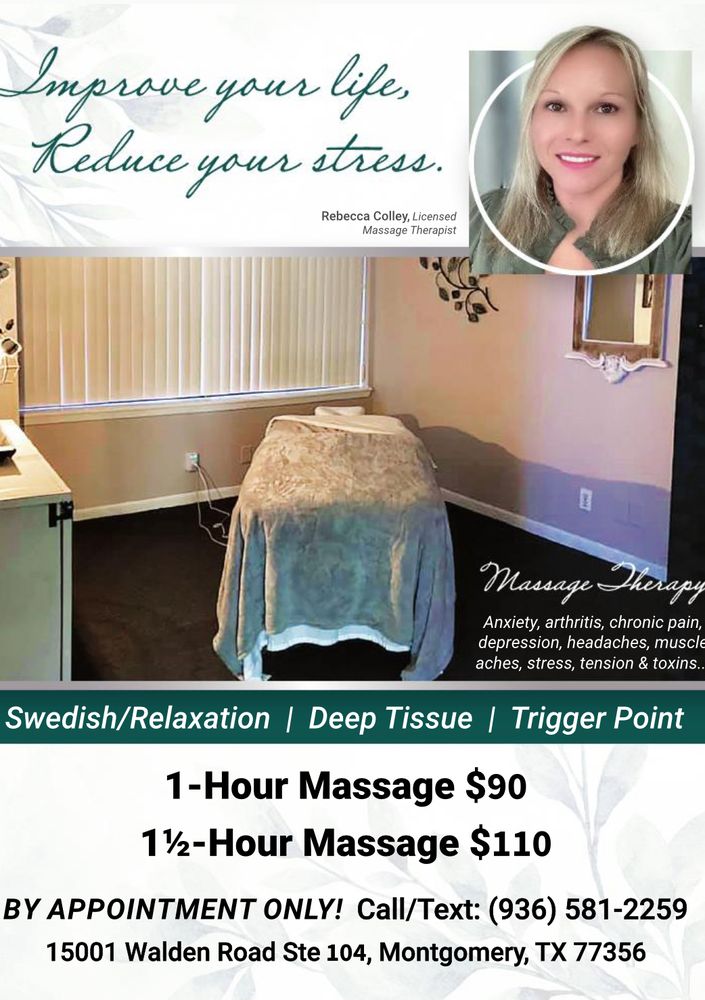 REBECCA COLLEY, LMT - Updated March 2025 - 10 Photos - 15001 Walden Rd ...