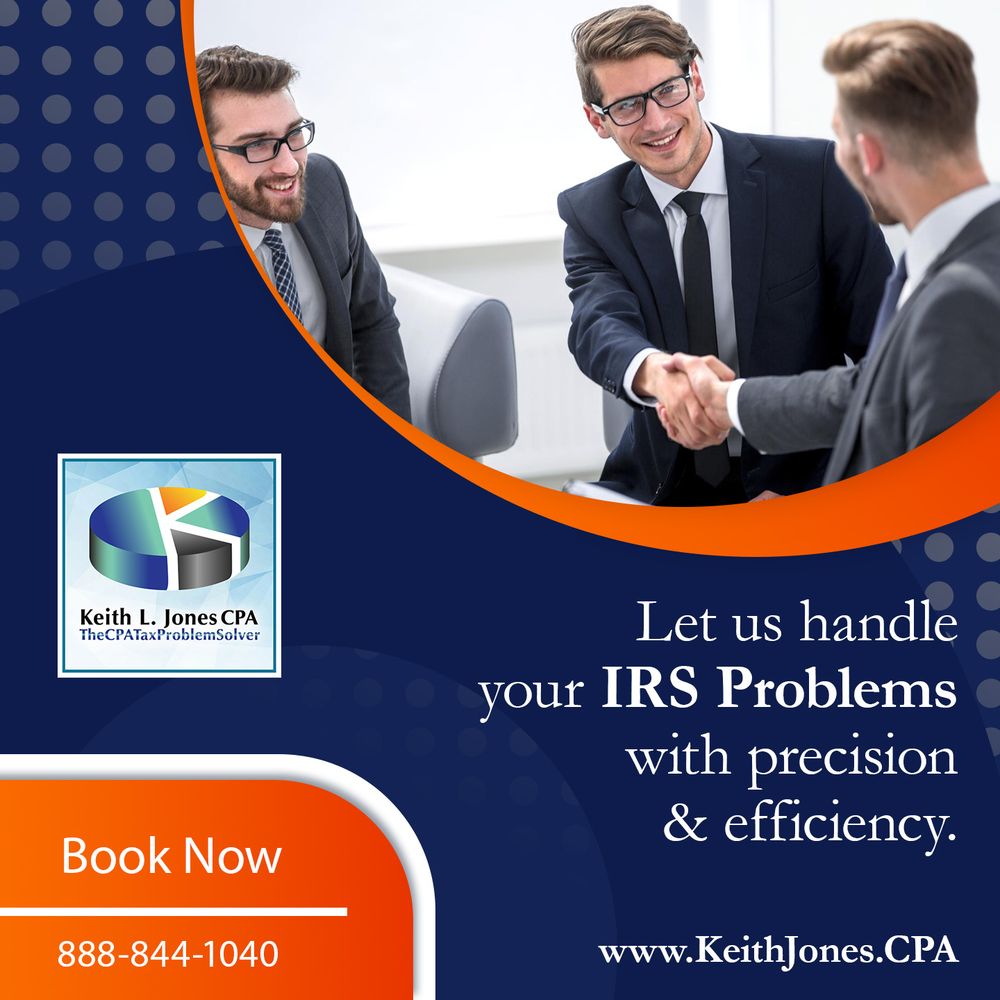 KEITH L. JONES, CPA THECPATAXPROBLEMSOLVER - Updated December 2025 ...
