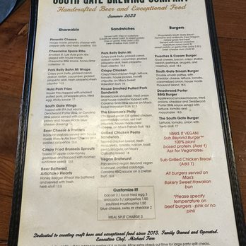 SOUTH GATE BREWING COMPANY - Updated July 2024 - 1280 Photos & 1648 ...