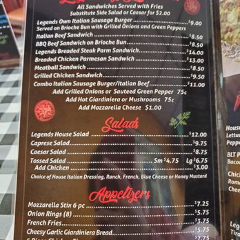 LEGENDS PIZZA - Updated October 2025 - 94 Photos & 79 Reviews - 158 N ...