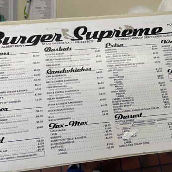 BURGER SUPREME DRIVE-INN - Updated July 2025 - 32 Photos & 46 Reviews ...