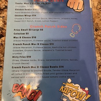 CRUNCH PUNCH CHICKEN - Updated May 2025 - 401 Victoria Avenue, Regina ...