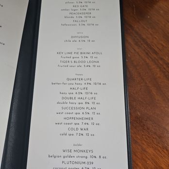 MANHATTAN PROJECT BEER COMPANY - Updated August 2024 - 316 Photos & 185 ...