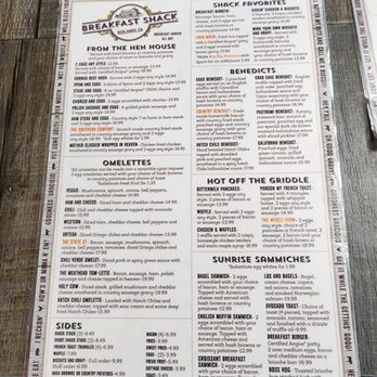 BREAKFAST SHACK - Updated May 2025 - 753 Photos & 932 Reviews - 615 W ...